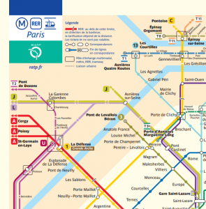 ⓿ Líneas de Metro en París: Mapa, Estaciones